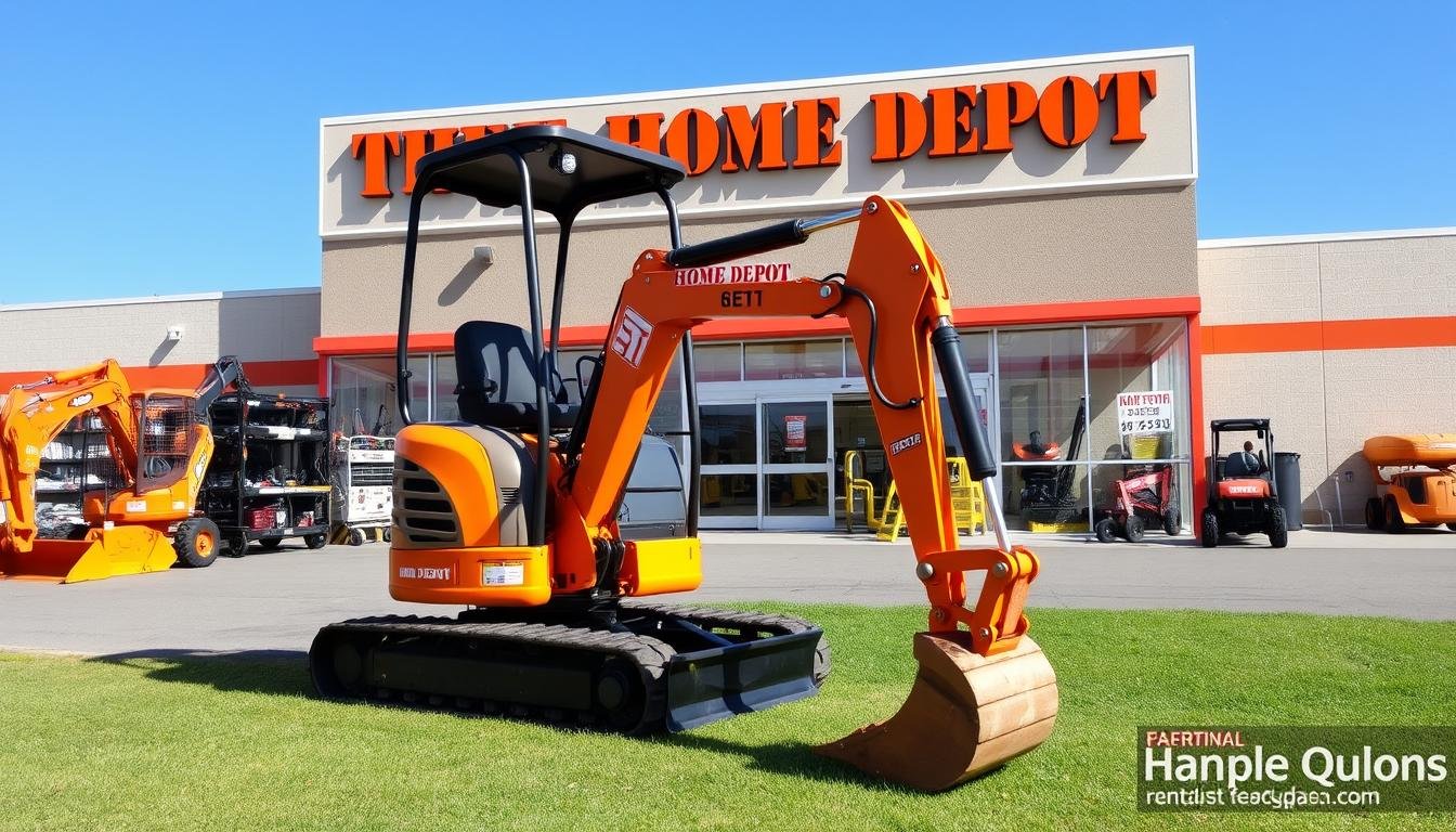 Rent a Mini Excavator from Home Depot: Cost Guide
