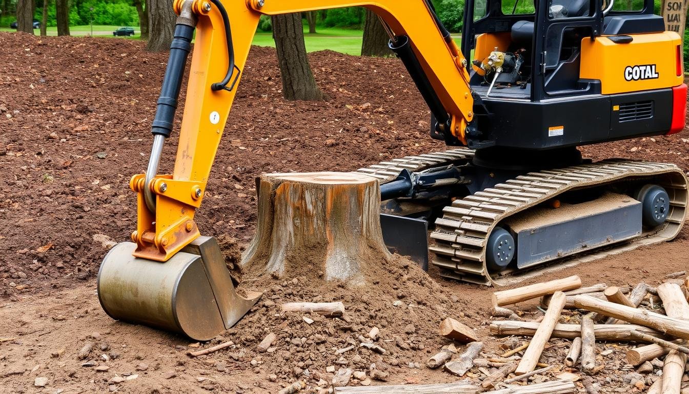 Mini Excavator: Effective for Stump Removal?