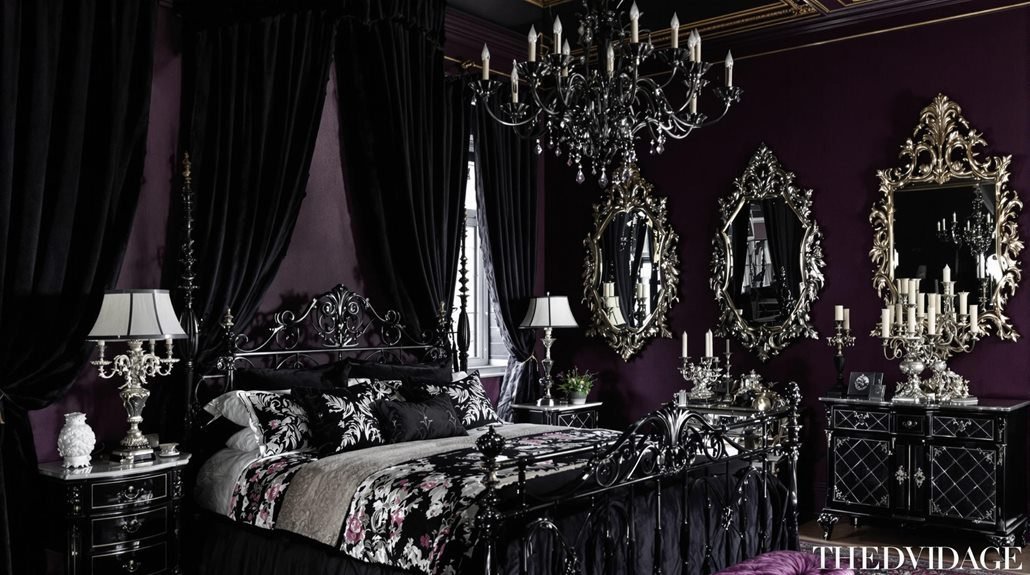 15 Dark & Moody Goth Bedroom Ideas to Transform Your Space