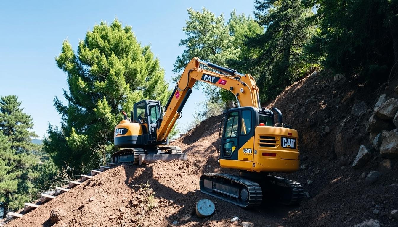 Operating a Mini Excavator on Hills: Safety Tips
