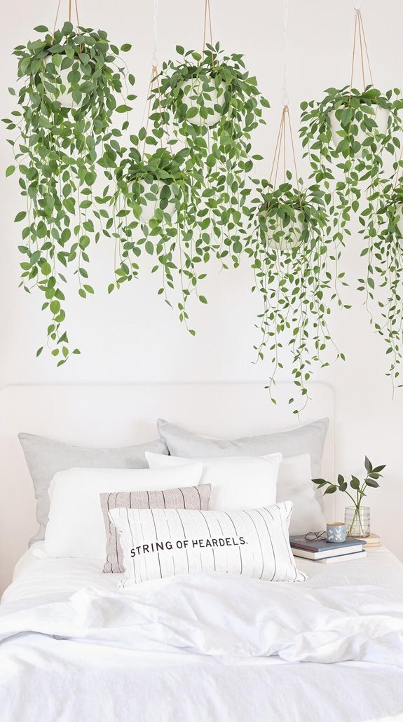 11 Creative Ways to Use Hanging Plants in Your Bedroom Décor