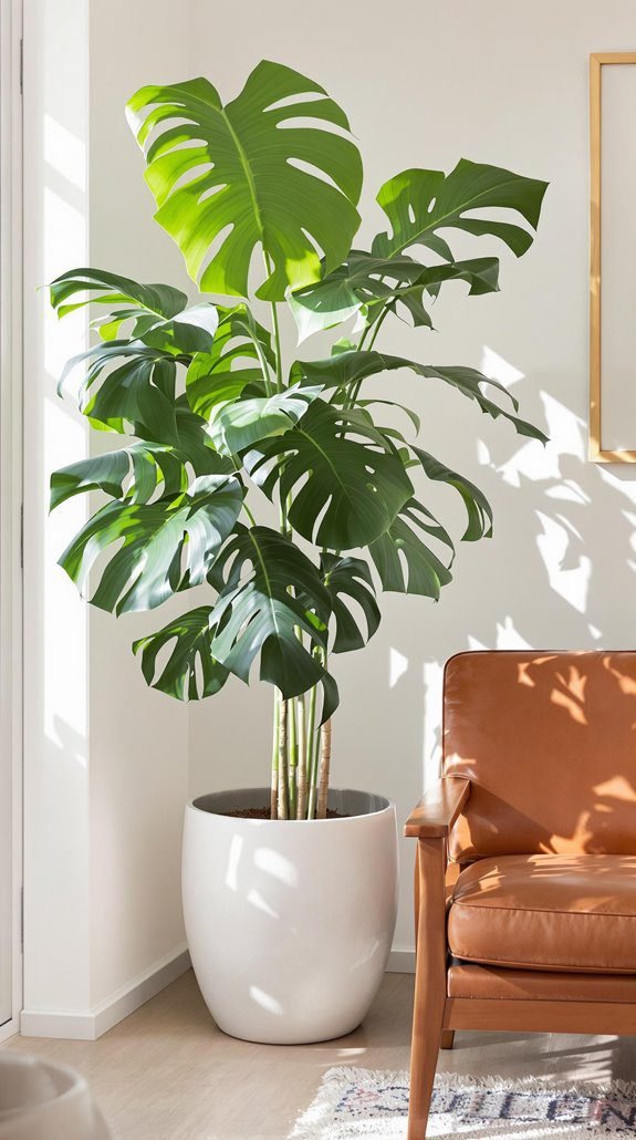 11 Modern Plant Decor Ideas Featuring Monstera Deliciosa