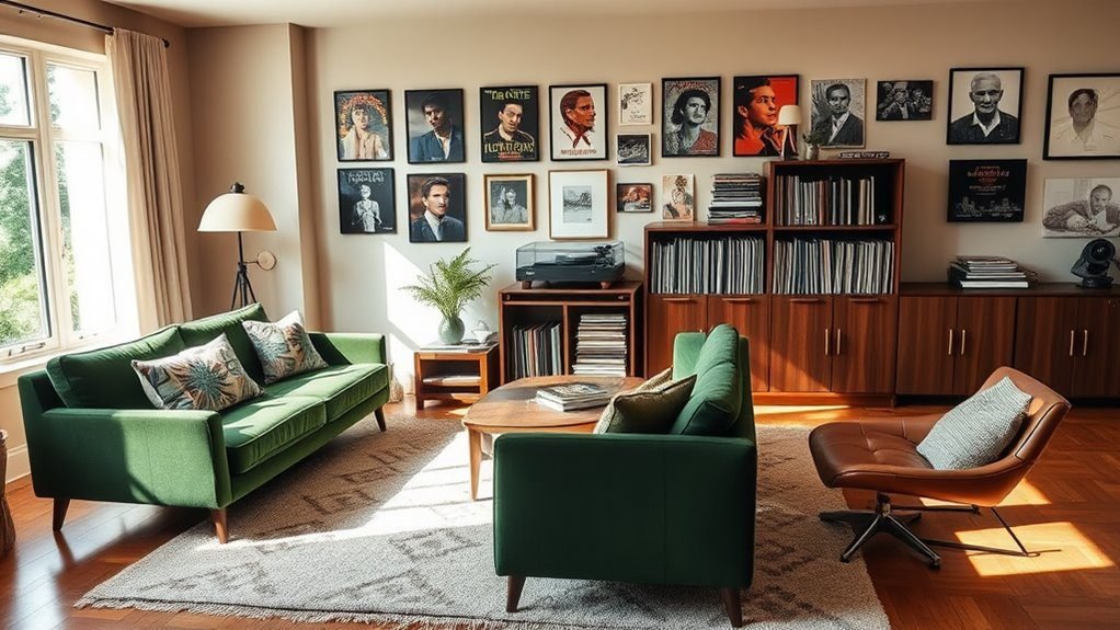 5 Living Room Designs Perfect for Vinyl Enthusiasts