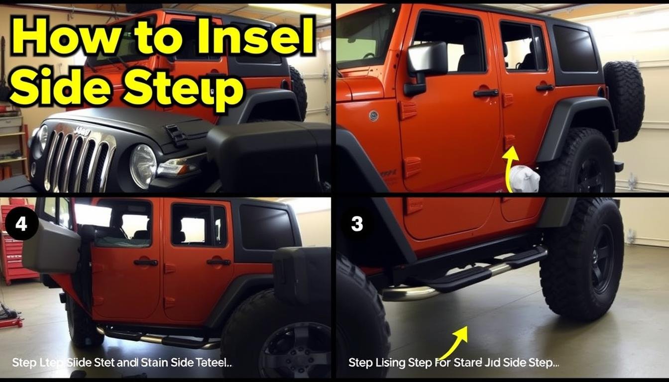 How to Install Side Steps on Jeep Wrangler JK Easily