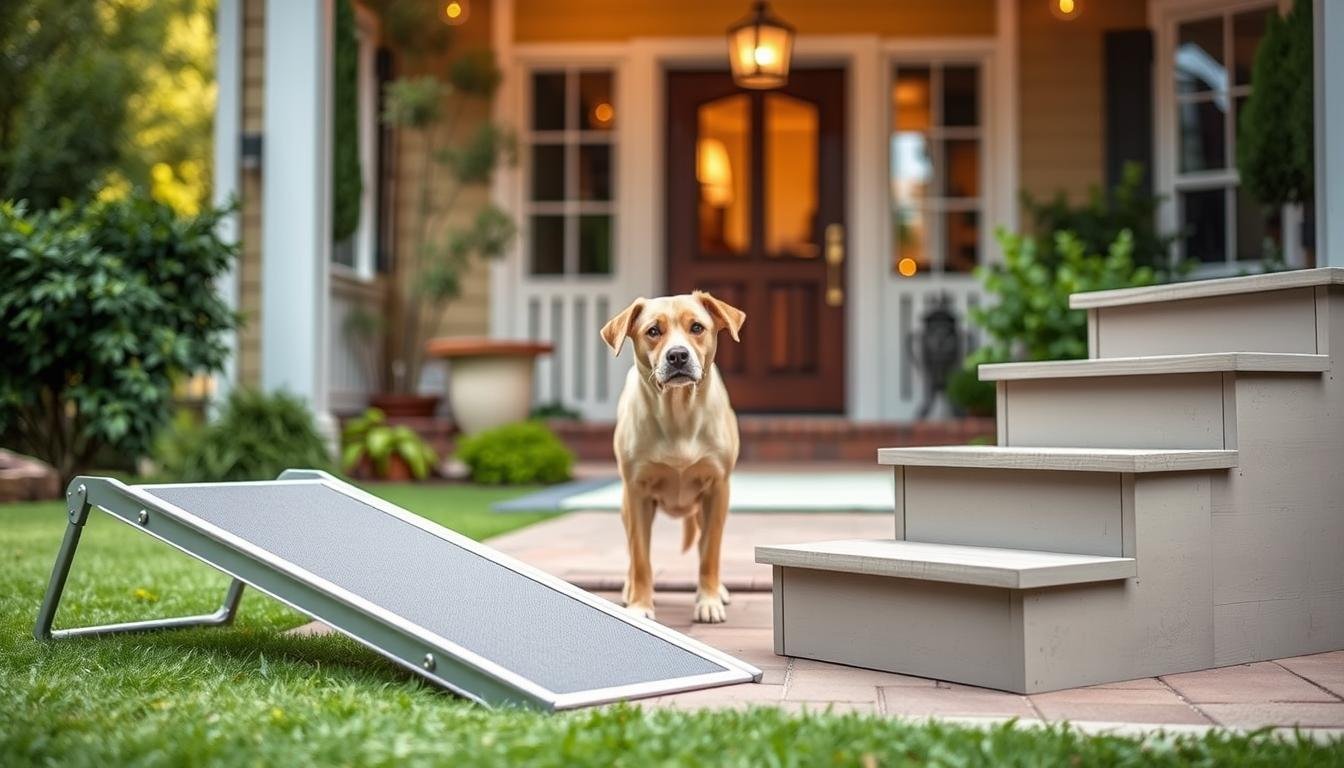 Steps vs. Ramp: What Do Dogs Prefer?
