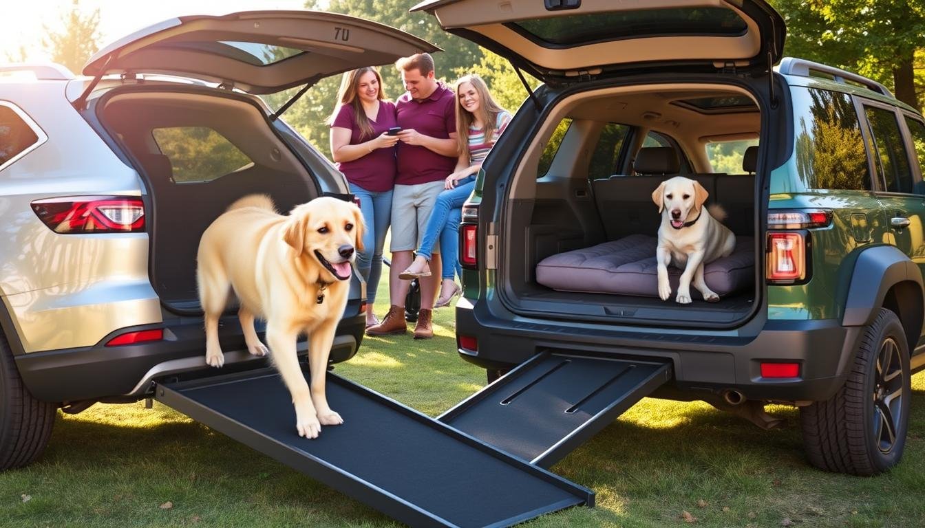 Discover SUVs with Built-In Dog Ramps