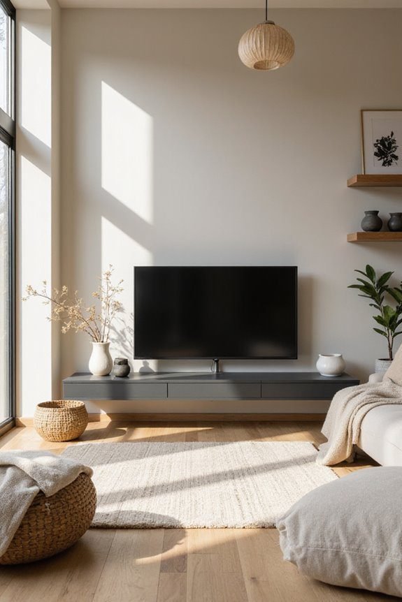 12 Japandi TV Wall Ideas for a Cozy & Elegant Space