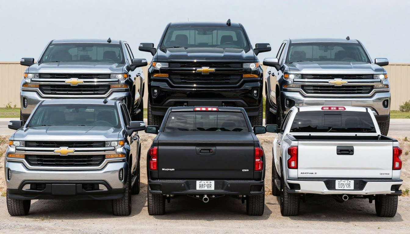 Different Types Of Silverados